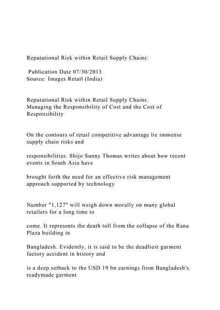 Compliance system in rmg industry in bangladesh | PPT