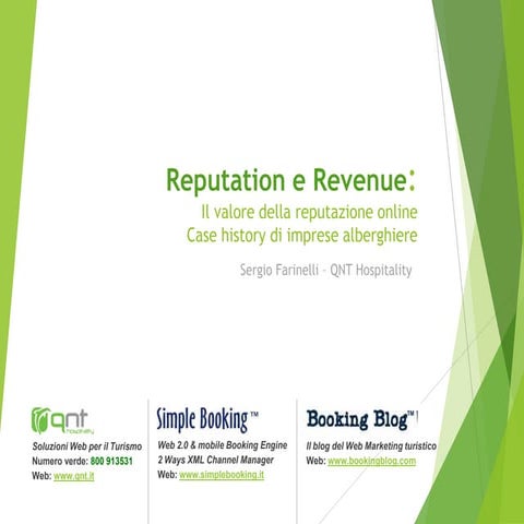Reputation & revenue + reputation & review management | PPT