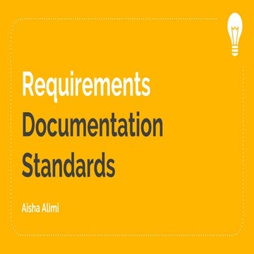 Req documentation standards | PPTX