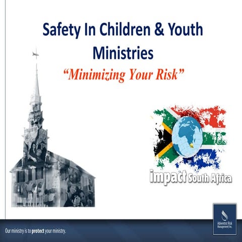 Safety in Youth & Childrens Ministries | PDF