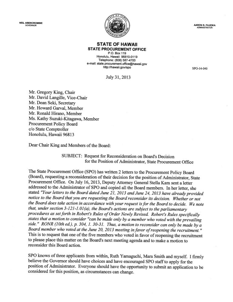 Request For Reconsideration 07 31 13 request-for-reconsideration-07-31-13