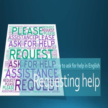 Making Requests in English | PPTX