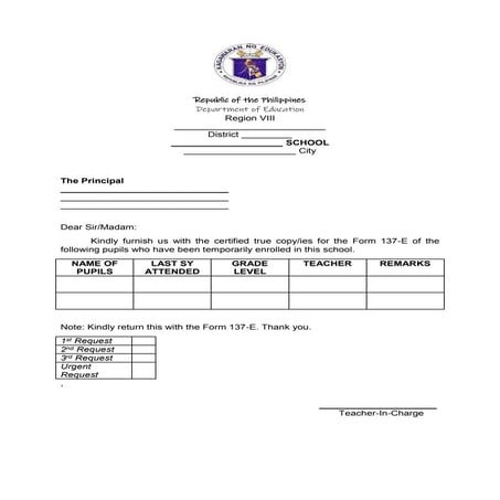 a request letter that can be used for teachers for school 137.docx
