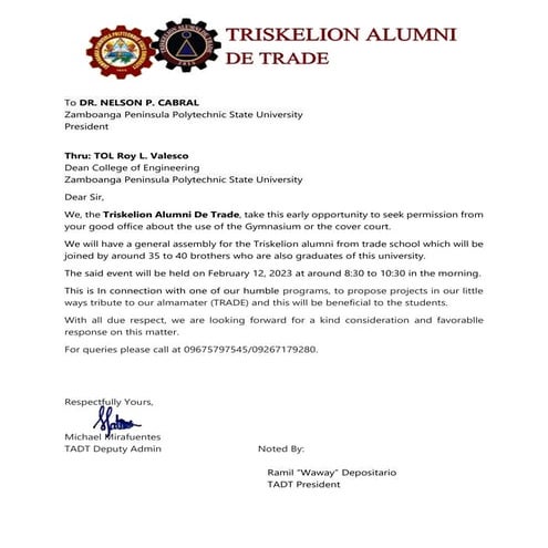 request permission for the gymnasium.docx