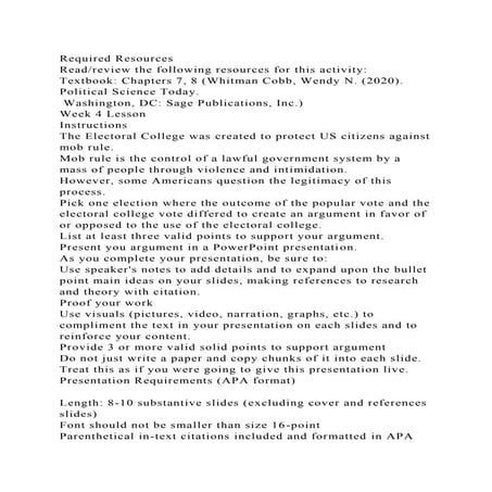 Required ResourcesReadreview the following resources for this act.docx