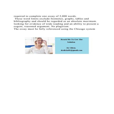 required to complete one essay of 2,000 words. These word limits.docx