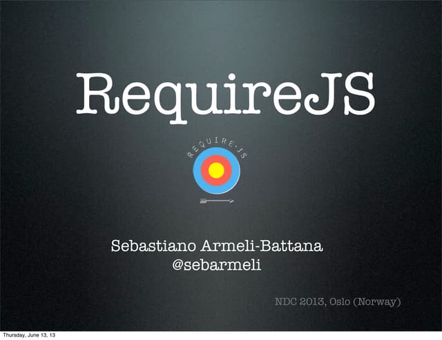 Using Requirejs For Modular Javascript Code 9913