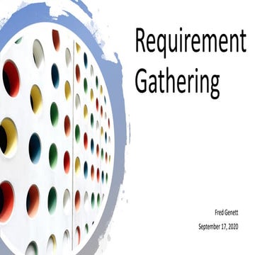 Requirement Gathering | PDF