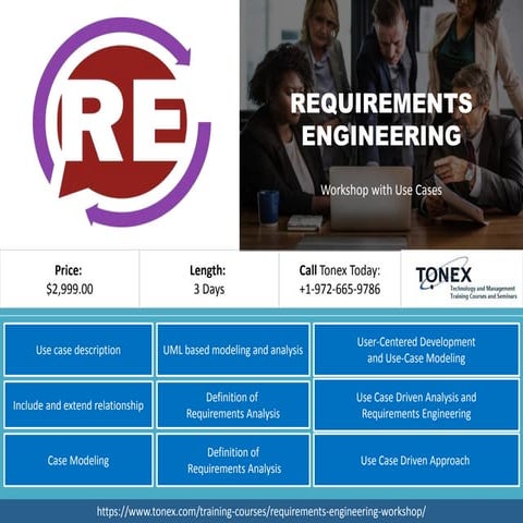 Requirements Engineering Workshop with Use Cases | PPT