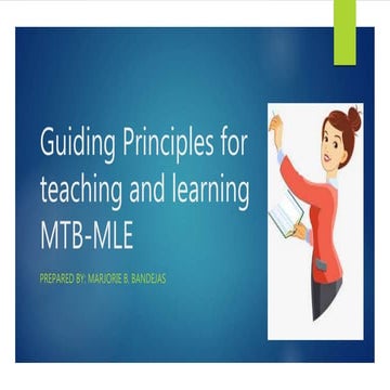 Requirements for principles of teaching 2 | PPTX