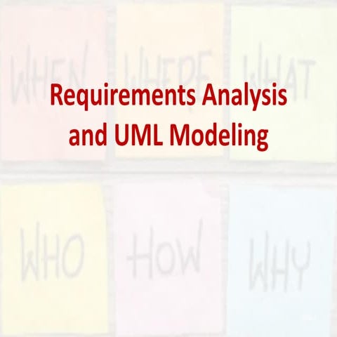 Requirement Analysis And Uml Modelling In Software Engineering Pdf Computing Technology