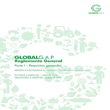 Requisitos generales global gap | PDF