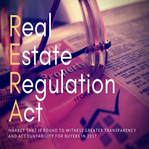 RERA | Real Estate Regulatory Act | PDF