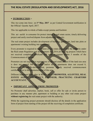 Maha rera overview | PPT