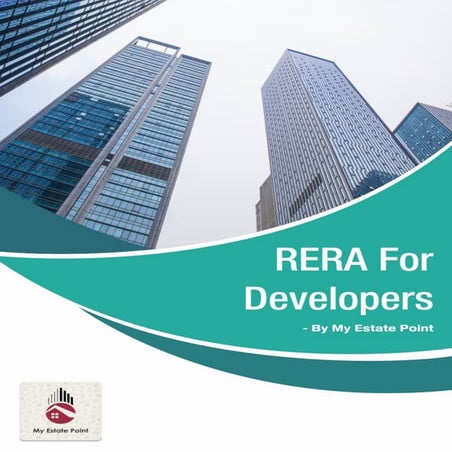 Rera for developers english | PDF
