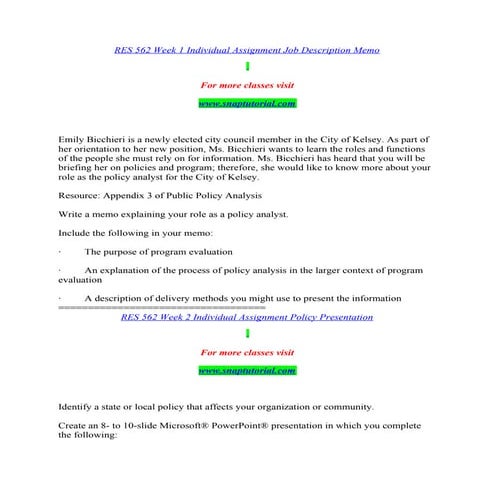 Res 562 Massive Success / snaptutorial.com | Educational Assessment | Education