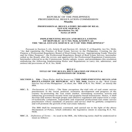 Batas Republika Blg. 7279, na huling sinusugan ng Batas Republika Blg ...