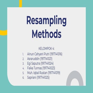 Resampling Methods Kelompok 4pptx 