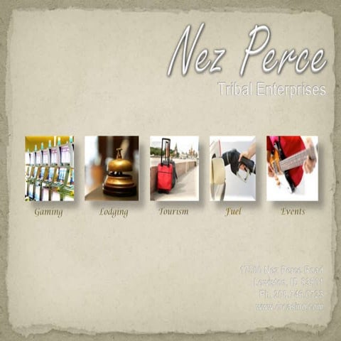 Nez Perce Tribal Enterprises | PPTX