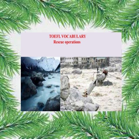 Rescue TOEFL VOCABULARY | PPTX