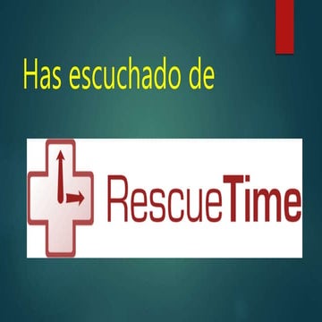 Presentación rescuetime | PPTX