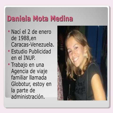 Reseña daniela mota | PPT