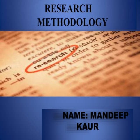 Research Methodology | PPT
