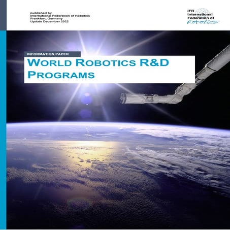 WORLD ROBOTICS R&D PROGRAMS | PDF
