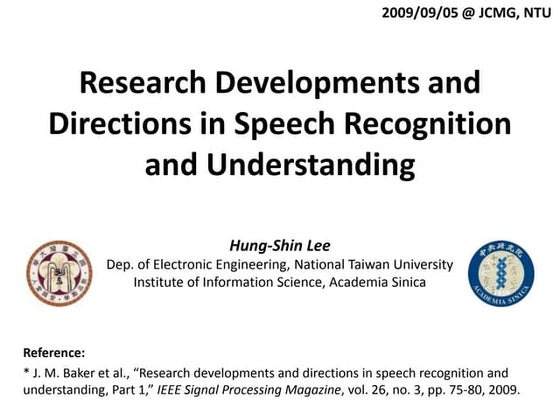 You and Your Research -- LLMs Perspective | PPT