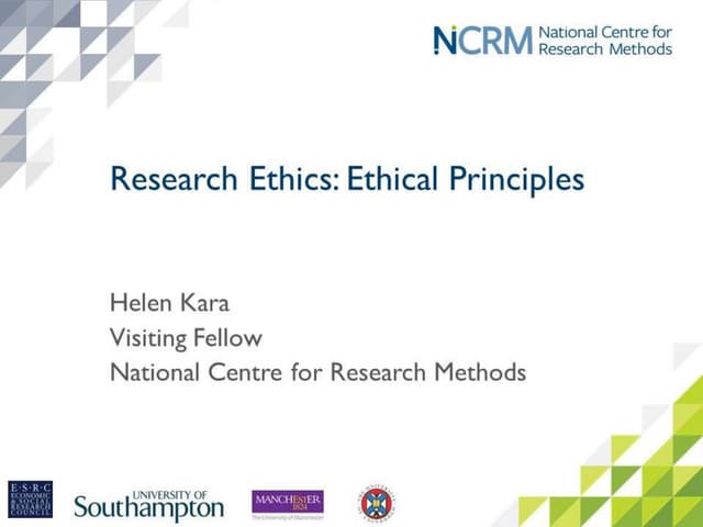 Introduction To Ethics & Ethical Principles | PPTX