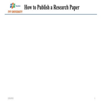 Types of Research Papers | PPT