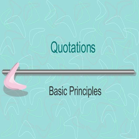 Research Paper Quotations | PPT