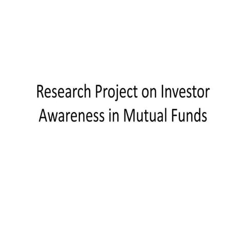 Sample research power point presentation | PDF