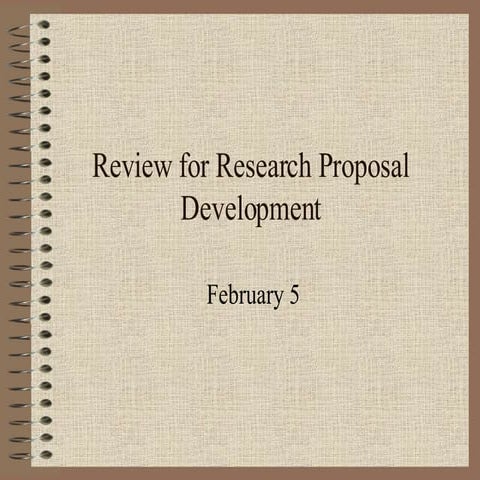 Research Week 2 | PPT