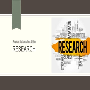 Module 1: Foundations of Research | PPTX