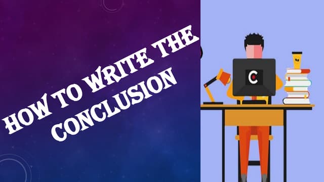 Summary, Conclusions and Recommendations | PPTX