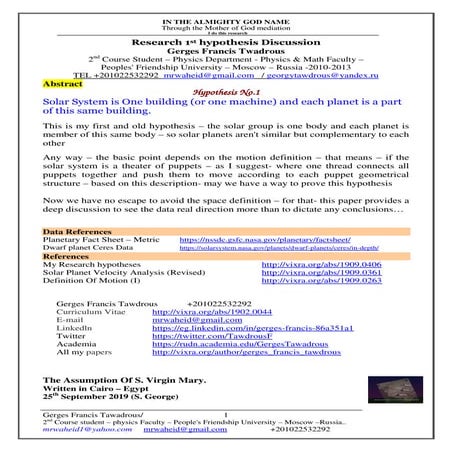 Research 1st hypothesis Discussion | PDF | Geography | Science