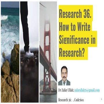 Research 36. How to Write Significance. Code.601.pptx