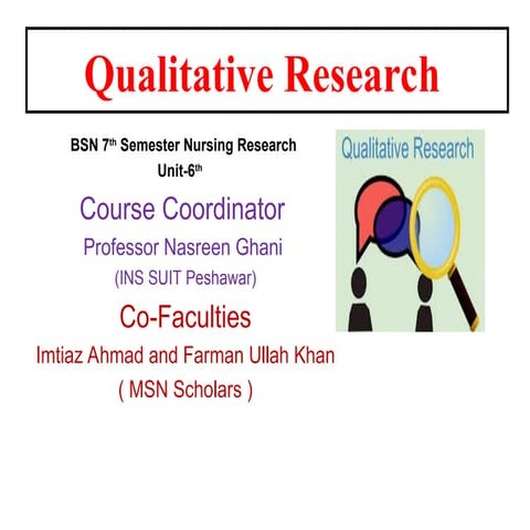 he research adopts a systematic approach involving problem ...