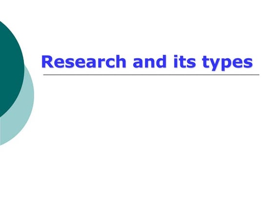 Ch 1 research perspective | PPT
