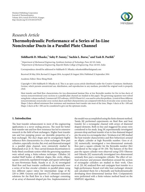 REVIEW OF FLOW DISTRIBUTION NETWORK ANALYSIS FOR DISCHARGE SIDE OF CENTRIFUGAL PUMP | PDF