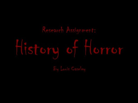 Aesthetics Of Horror In Cinema (Celebrating 100 Years Of The Cabinet Of ...