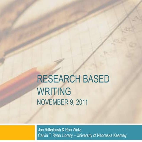 Library Research | PPTX