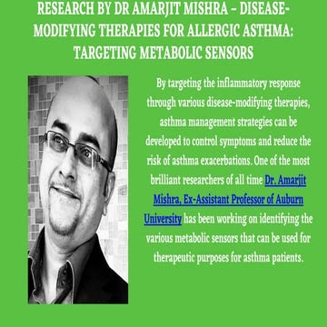 Who Is Amarjit Mishra and His Role at the Auburn University as ...