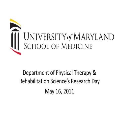 Research day2011 | PPTX