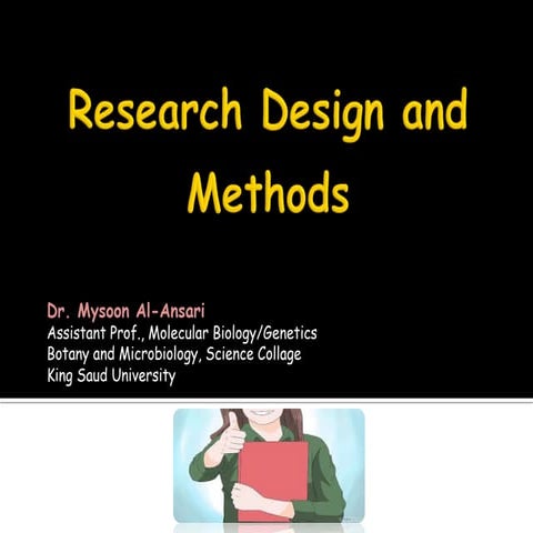Research design methods | PDF