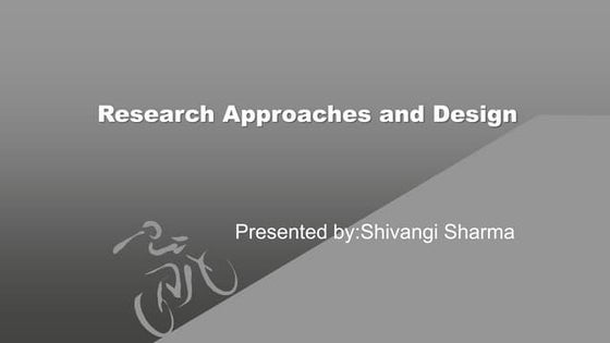 Types of research designs | PPT