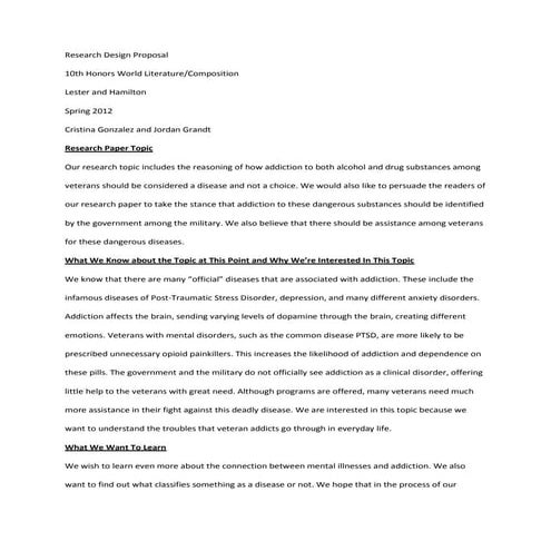 Research design template | DOCX