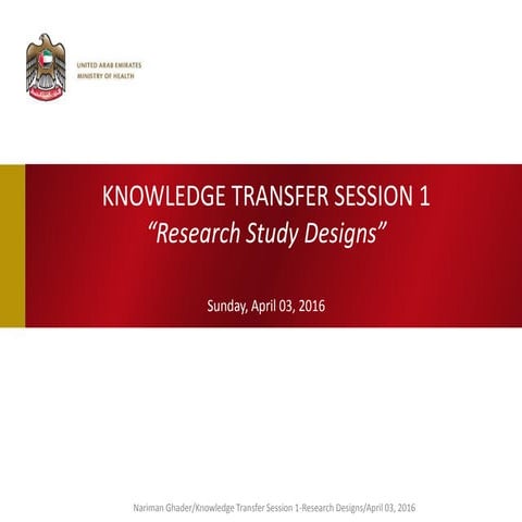 Research designs(03 04-2016) | PDF