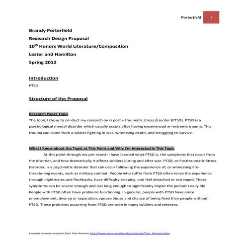 Research design template | DOCX